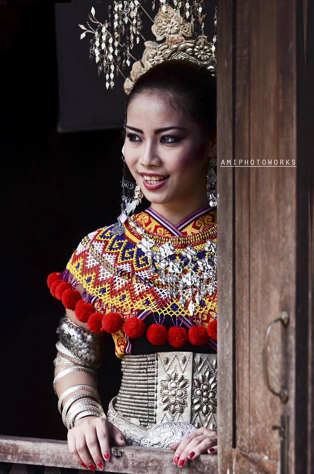 Konsep Penting Iban Kumang, Motif Dayak