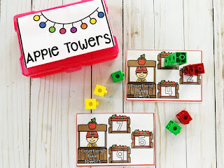 September Fine Motor Task Boxes for Preschool