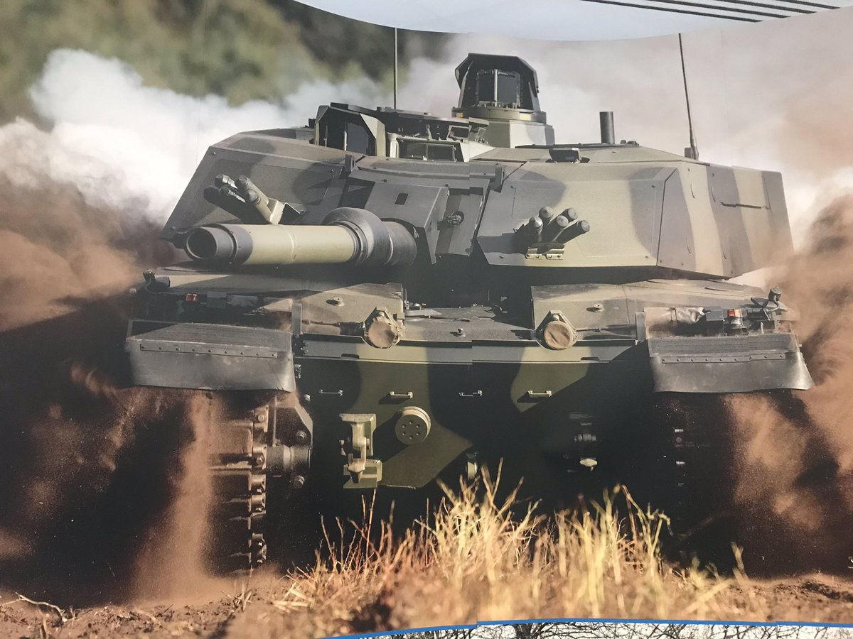 SNAFU!: Challenger 2 Main Battle Tank going with a smoothbore gun going ...