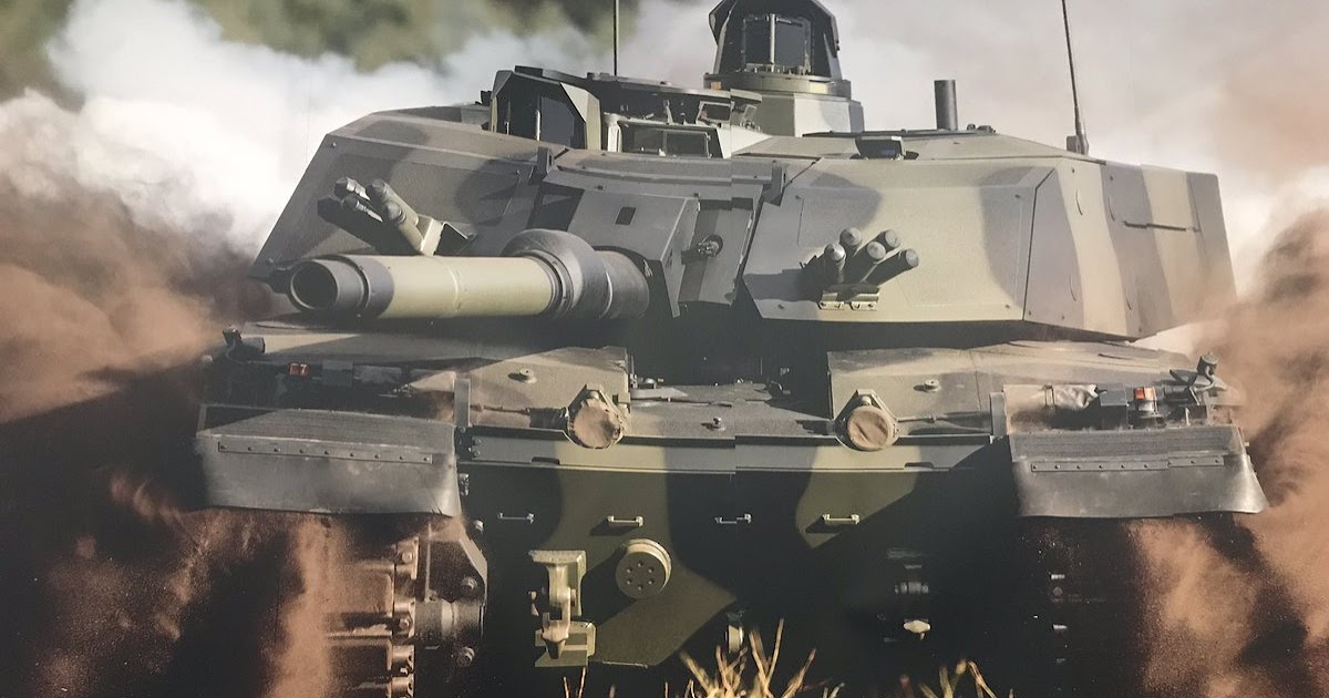 SNAFU!: Challenger 2 Main Battle Tank going with a smoothbore gun going ...