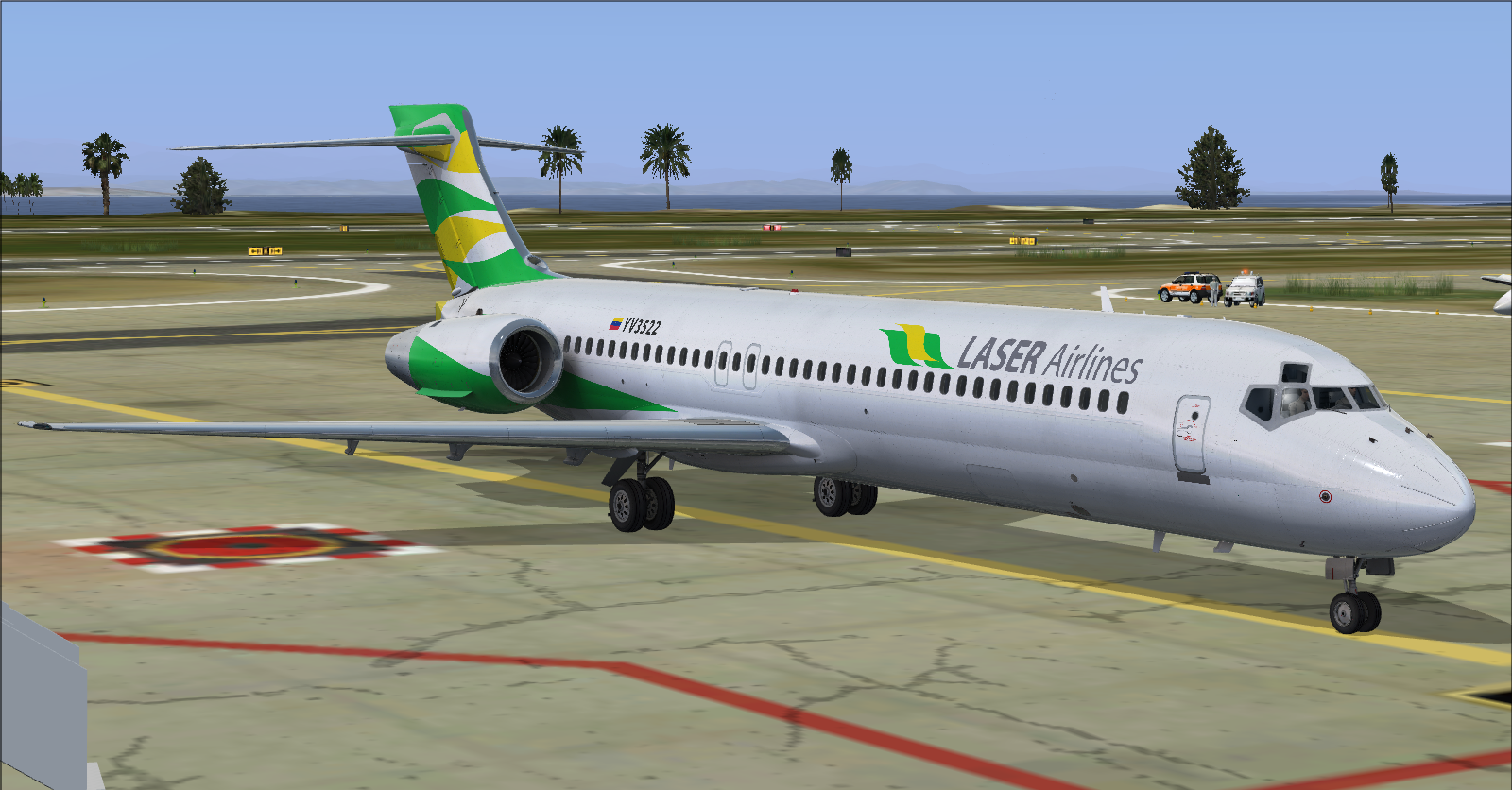 [FSX/P3D] TFDi Design Boeing 717 Laser Airlines YV3522