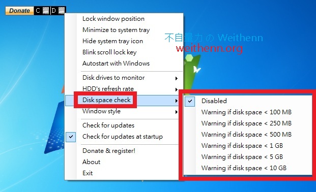 Free HDD LED – 即時硬碟讀寫燈？ 讓您即時了解哪顆硬碟被操!! ~ 不自量力 の Weithenn