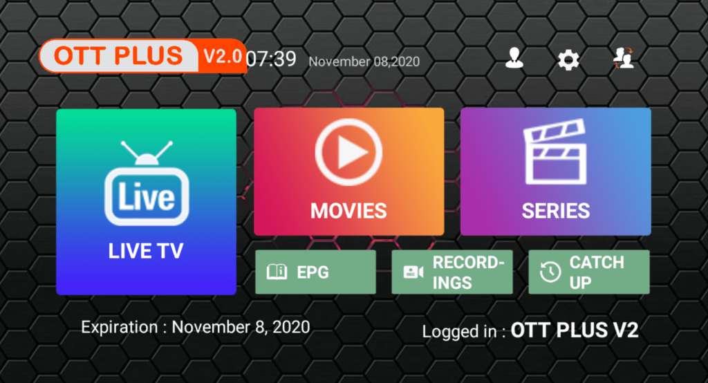 تطبيق Ott Tv plus + Premium Apk