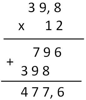 decimales: DIVISIÓN Y MULTIPLICACIÓN DE NÚMEROS DECIMAL
