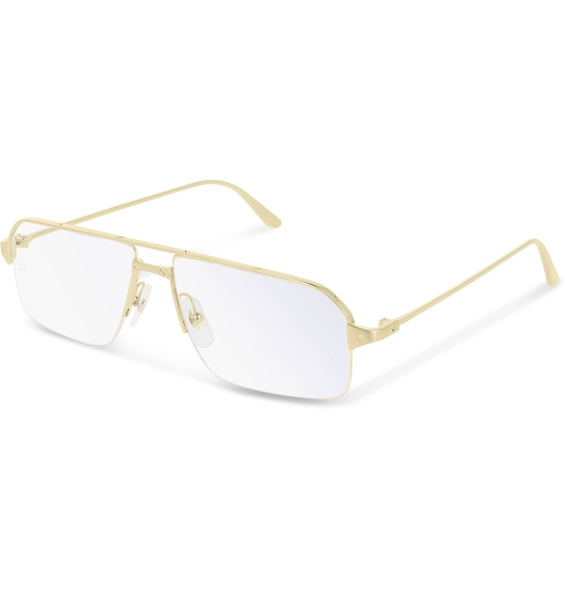 Cartier Glasses Gold Frame - Table Frame