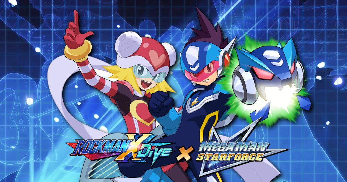 Rockman Corner Star Force Mega Man And Harp Note Join Rockman X DiVE Rockman Corner Star Force Mega Man And Harp Note Join Rockman X DiVE