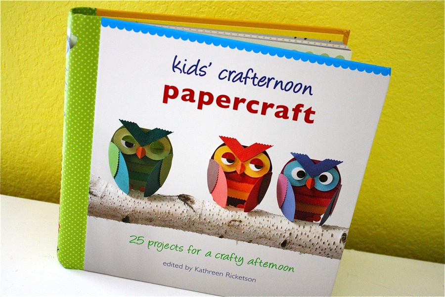 Giveaway DAY - Kid's Crafternoon Papercraft Book...with my Wallflowers ...