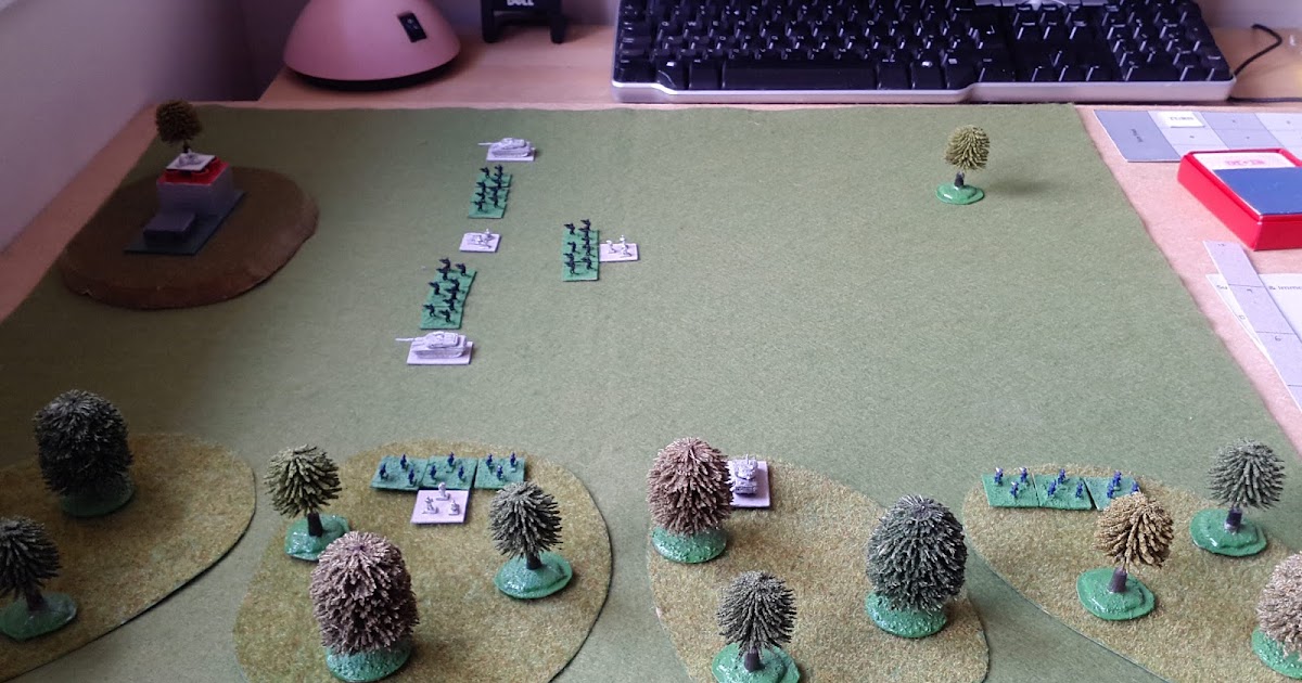 Brian's Wargaming Blog: One Hour Wargames: Scenario 22 Ambush