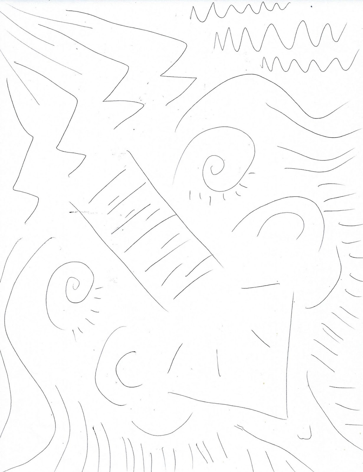 Flinching Forward Fast: Drawing Gallery (First Year)