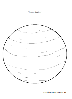 Imagini cu PLANETE de colorat - 78 :: Fise de lucru - gradinita si scoala