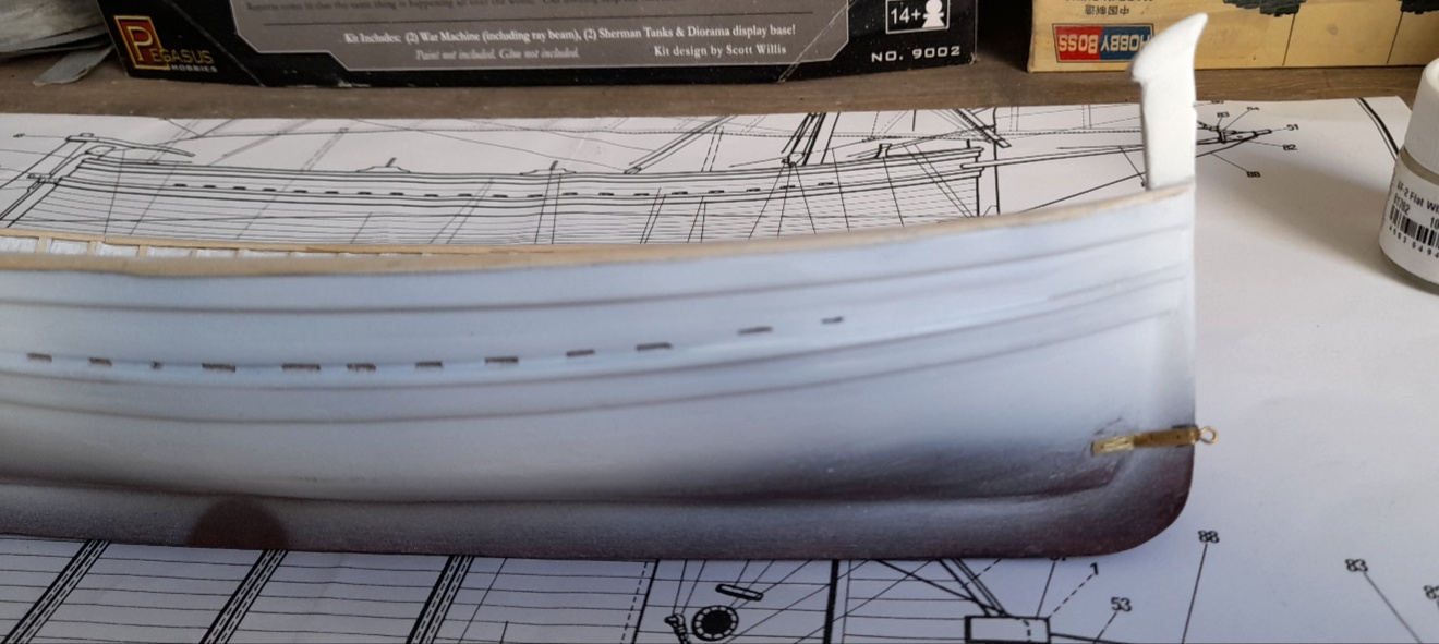 modelismo de peazo-gato: Llaut (corel 1/25) , 6°