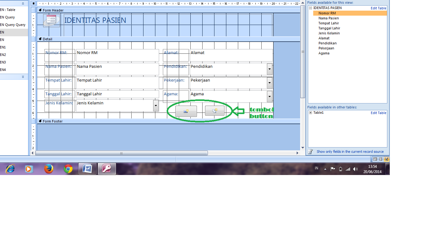 juli eka yanti: LANGKAH - LANGKAH MEMBUAT FORM,TOMBOL BUTTON,REPORT ...