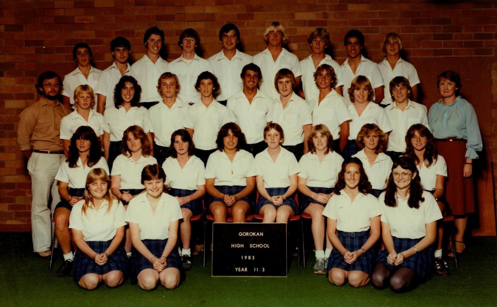 Gorokan High School: Class Photo 1983 11-3