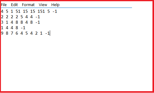 C++ Program For Find The Sum of Integers In a File