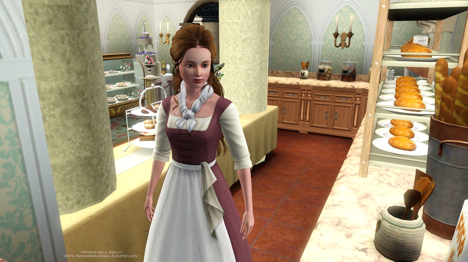 [The Sims 3] Bulter, Cook and Pastry Maid in the Castle 模擬市民三：城堡裡的管家＆廚娘 ...