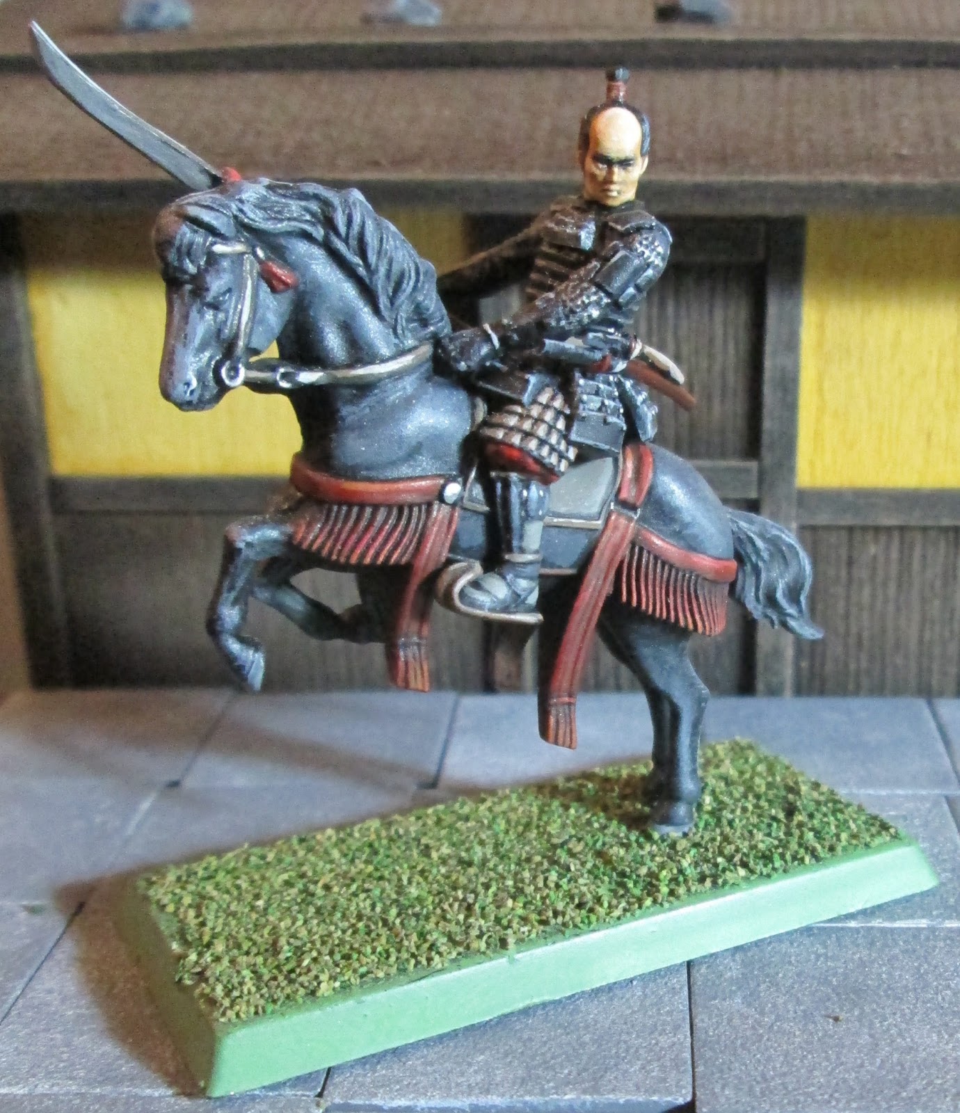 In space no one can hear you paint: Some painted Wargames Factory samurai