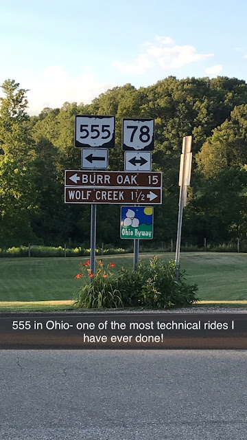 Triple Nickel Route 555 in Ohio - one of the most technical roads I ...