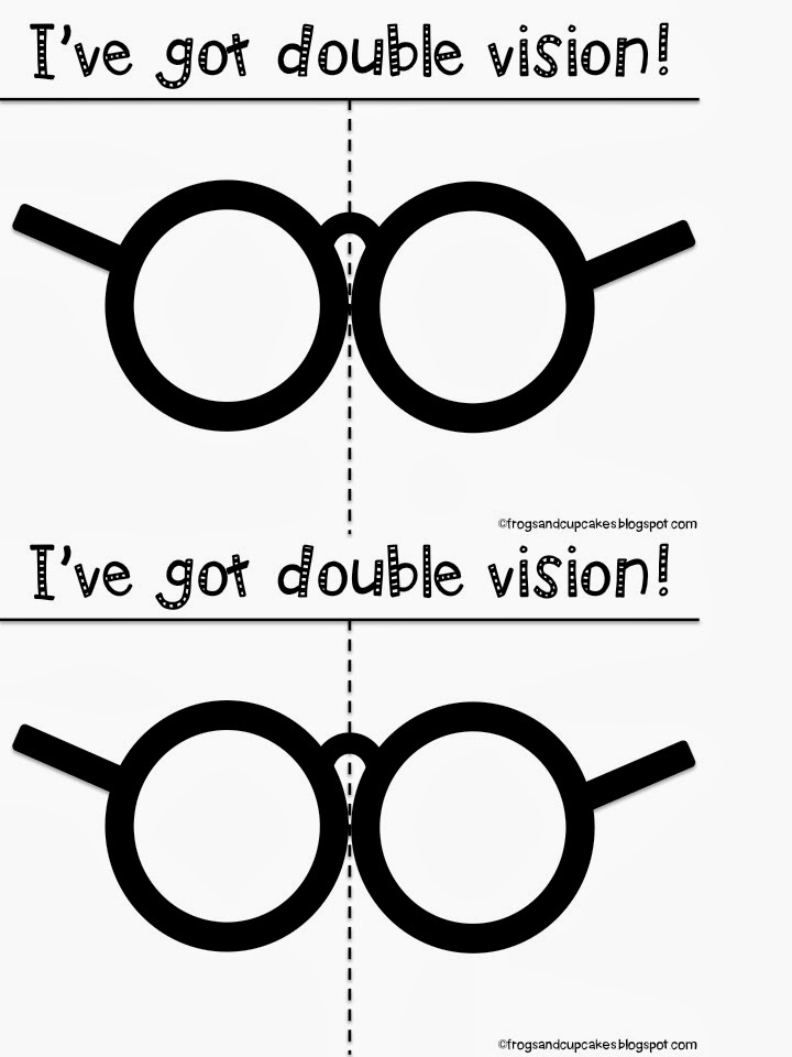 Tales of Frogs and Cupcakes: I've Got Double Vision!