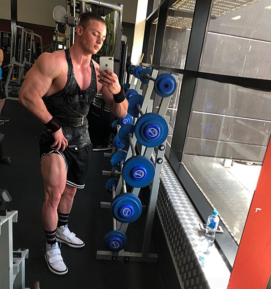 the beauty of male muscle: Jacob