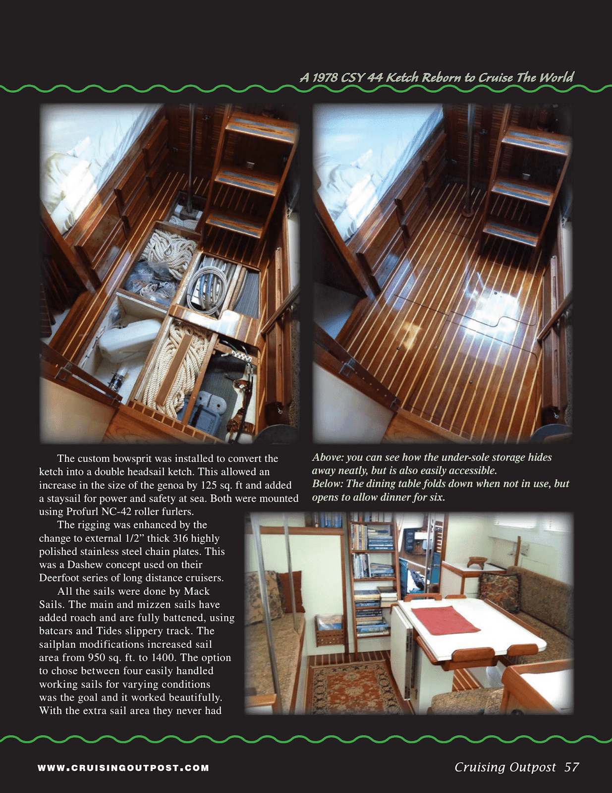 MEMORY ROSE: MEMORY ROSE IS THE 'FEATURED BOAT' IN CRUISING OUTPOST ...