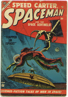 Last of the Spinner Rack Junkies: Speed Carter SPACEMAN by Joe Maneely 1953