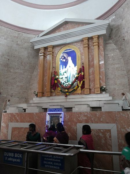 Tamilnadu Tourism: Poondi Madha Basilica, Tirukattupalli, Thanjavur