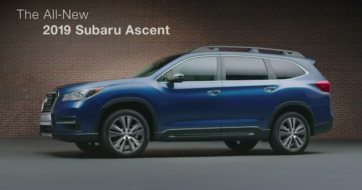 All We'll Drive: 2019 Subaru Ascent Details