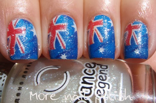 Aussie Nails - Australia Day 2014 ~ More Nail Polish