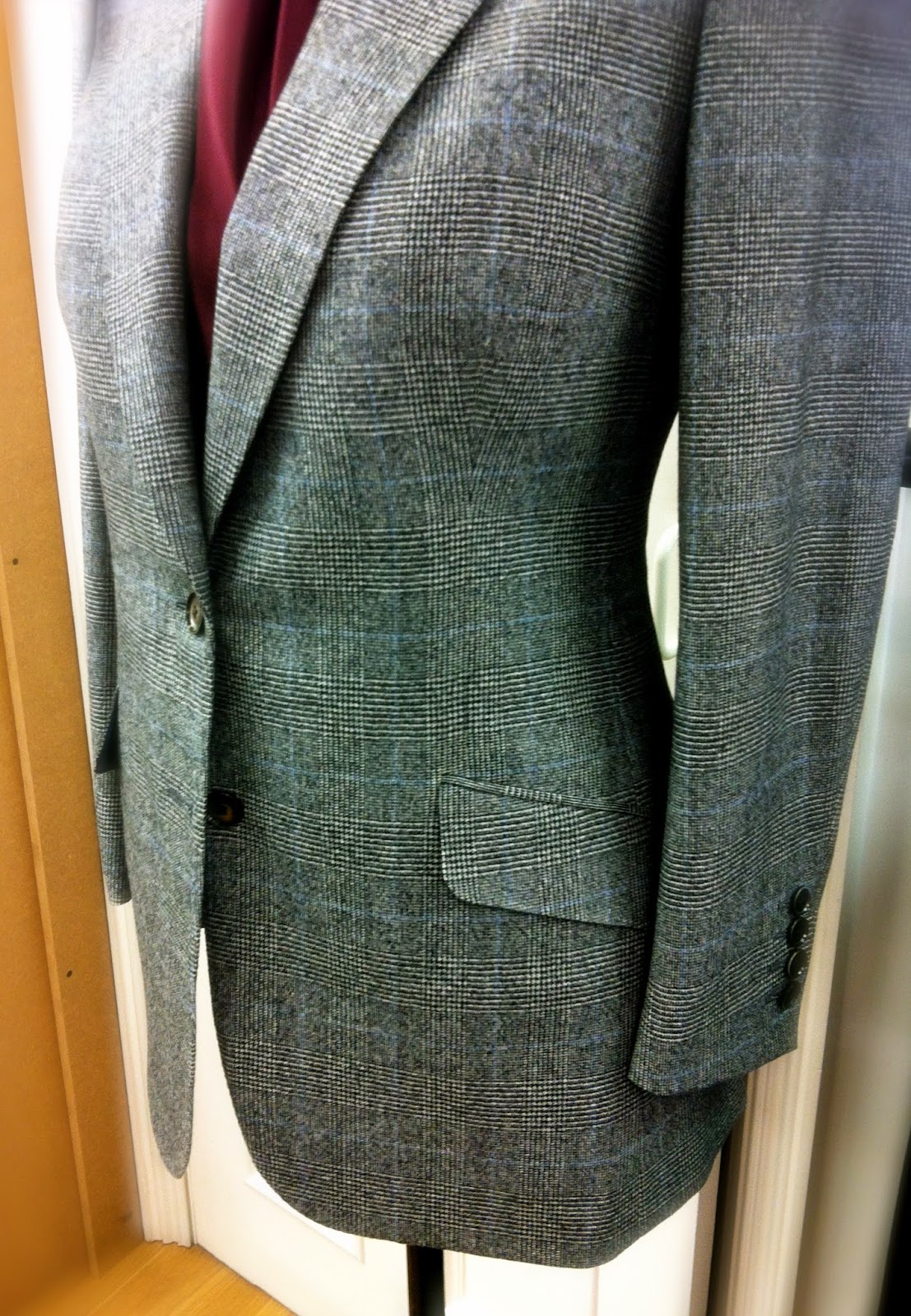DAVIDE TAUB: Women's Tailoring: 2 Flannel Suits for Bespoke Customer ...