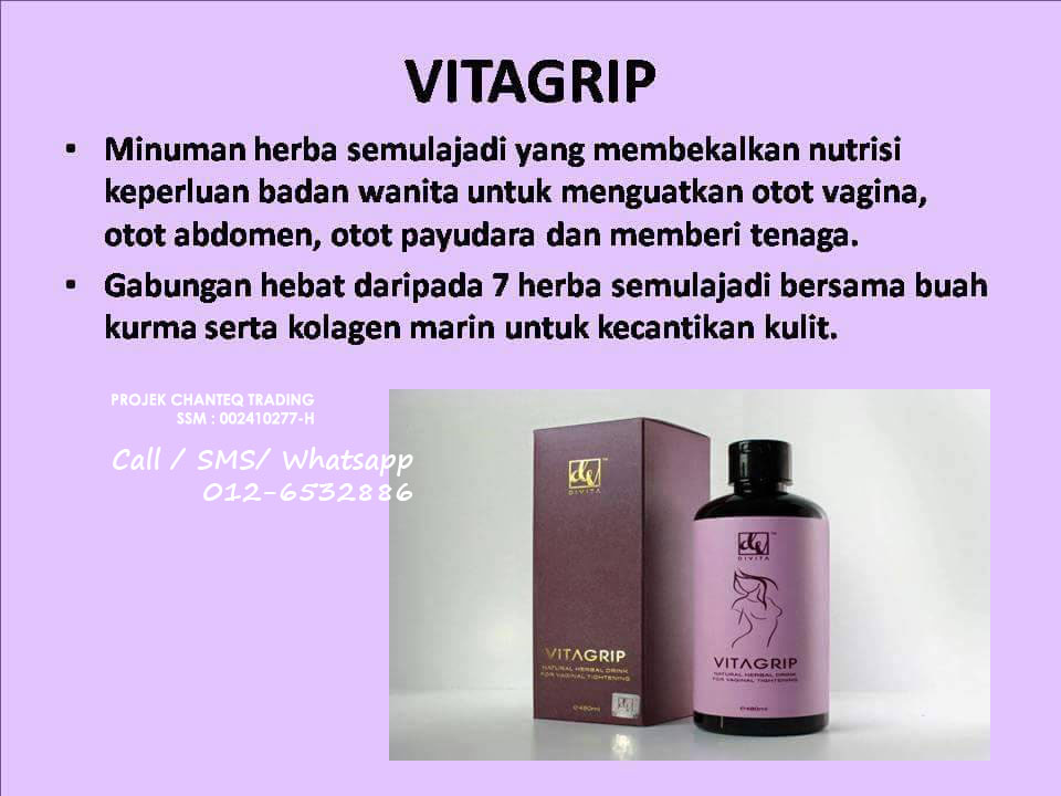 DIVITA - SIHAT JELITA : Kenapa Anda Perlu Memiliki Vitagrip??
