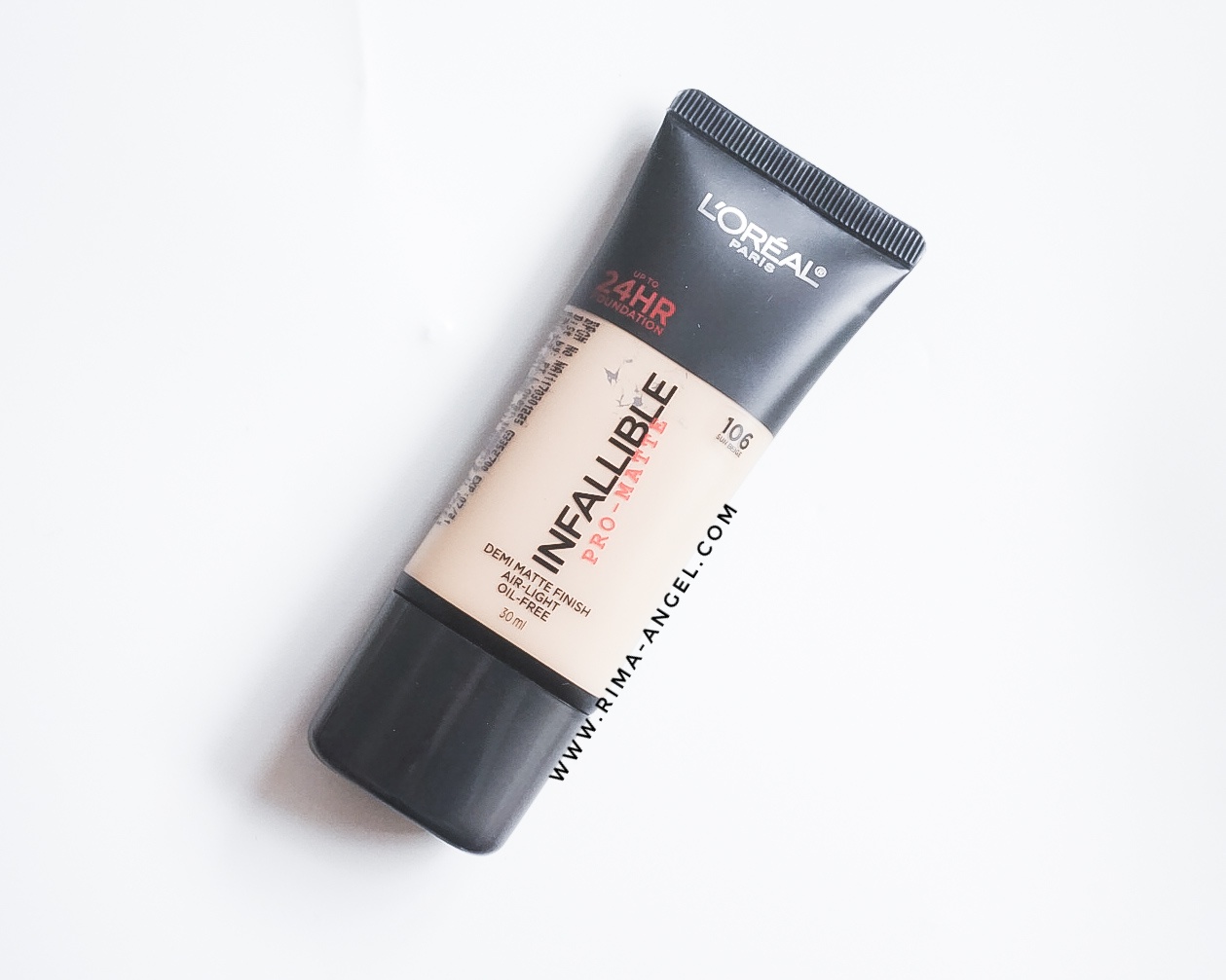 Review Loreal Infallible Pro-Matte Foundation - All Shade