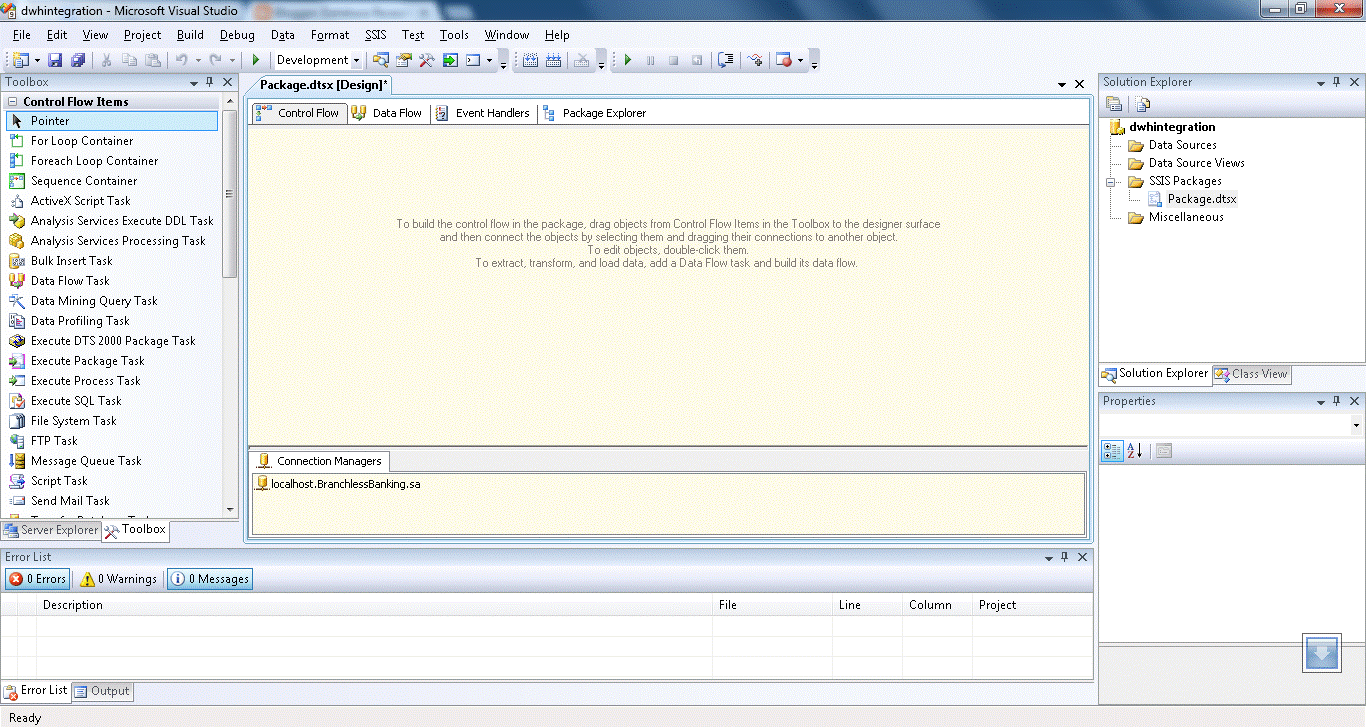 The Art of Business Intelligence: ETL using MS SQL Server 2008: An ...