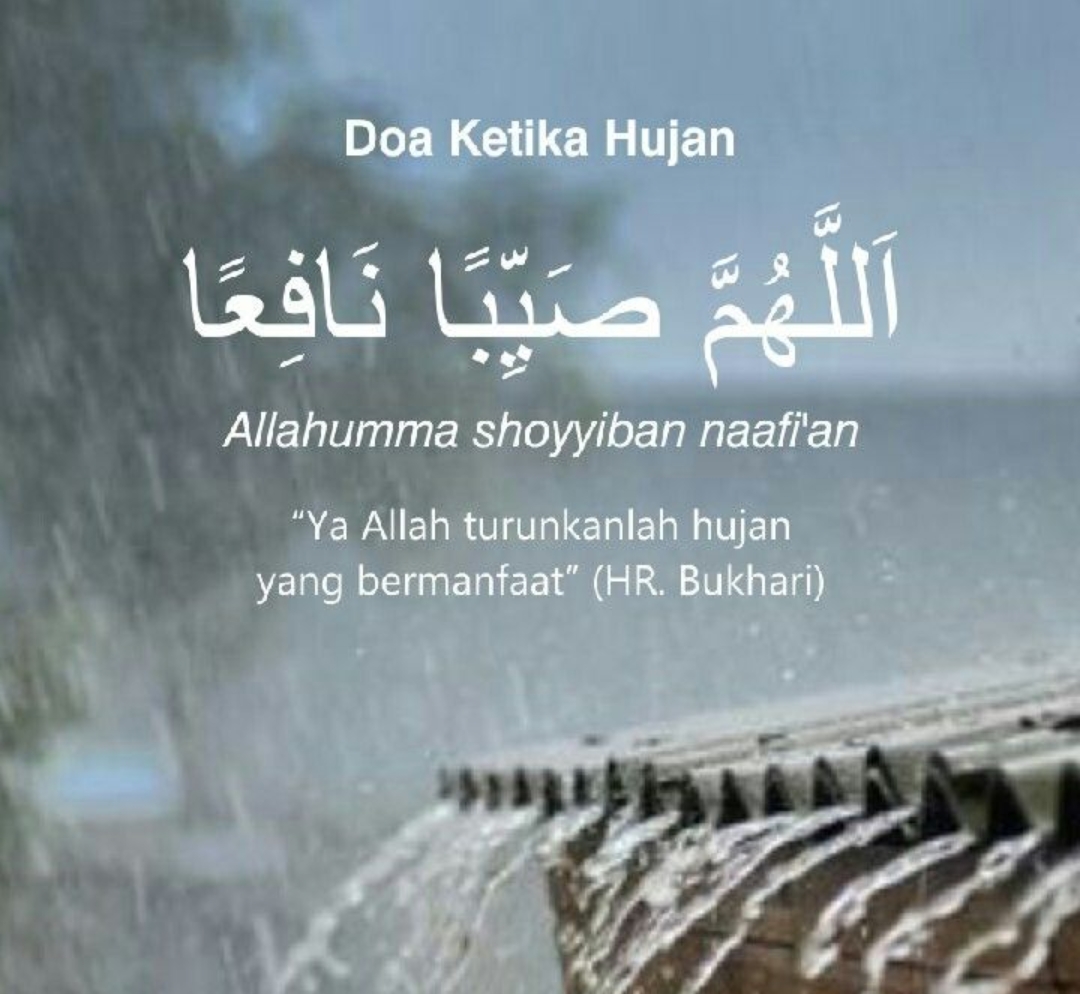 Disebalik Hujan Ada Rahmat Allah SWT