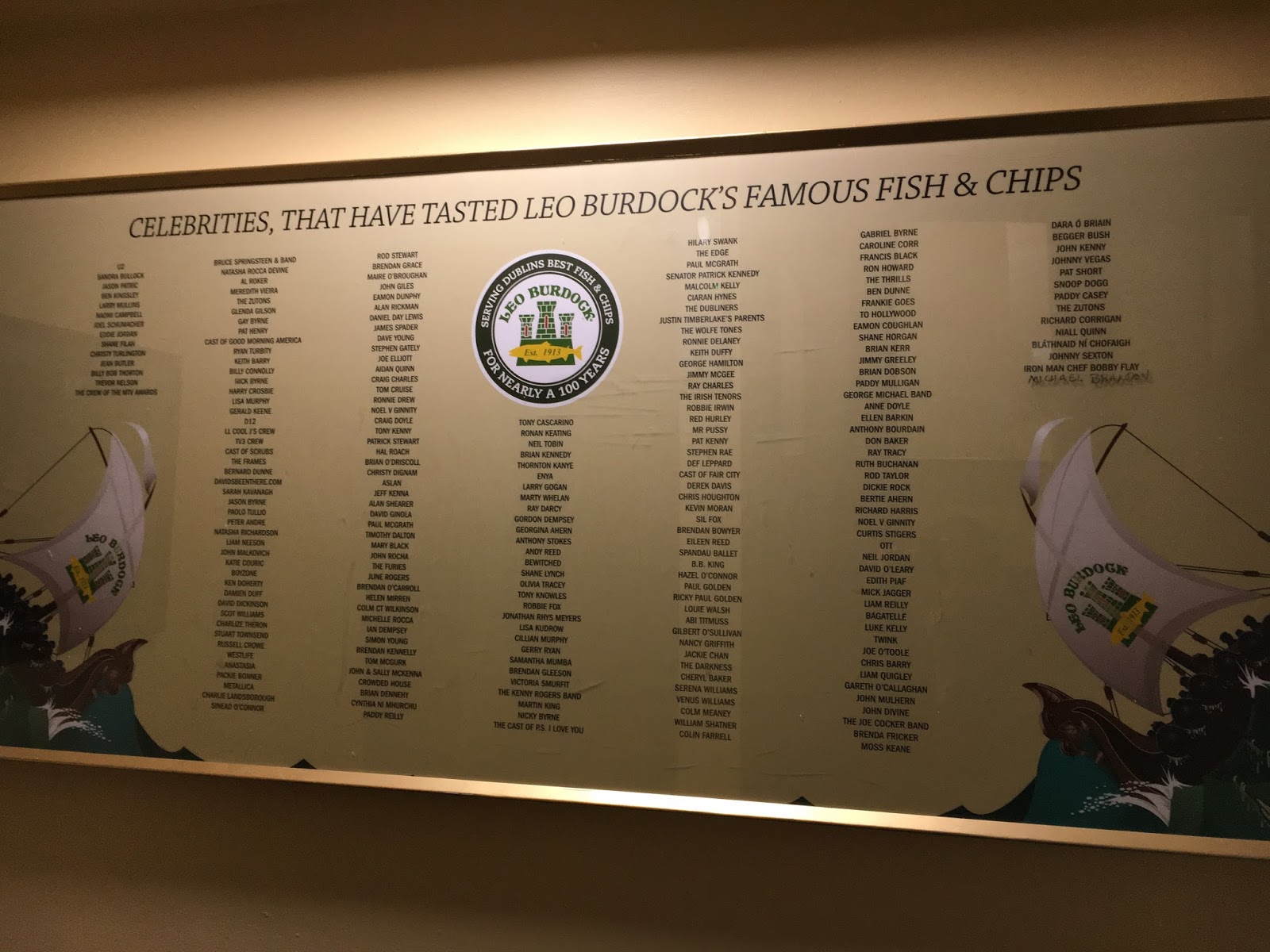 Leo Burdock Traditional Fish & Chips @ Dublin - Simple Life 简单的生活