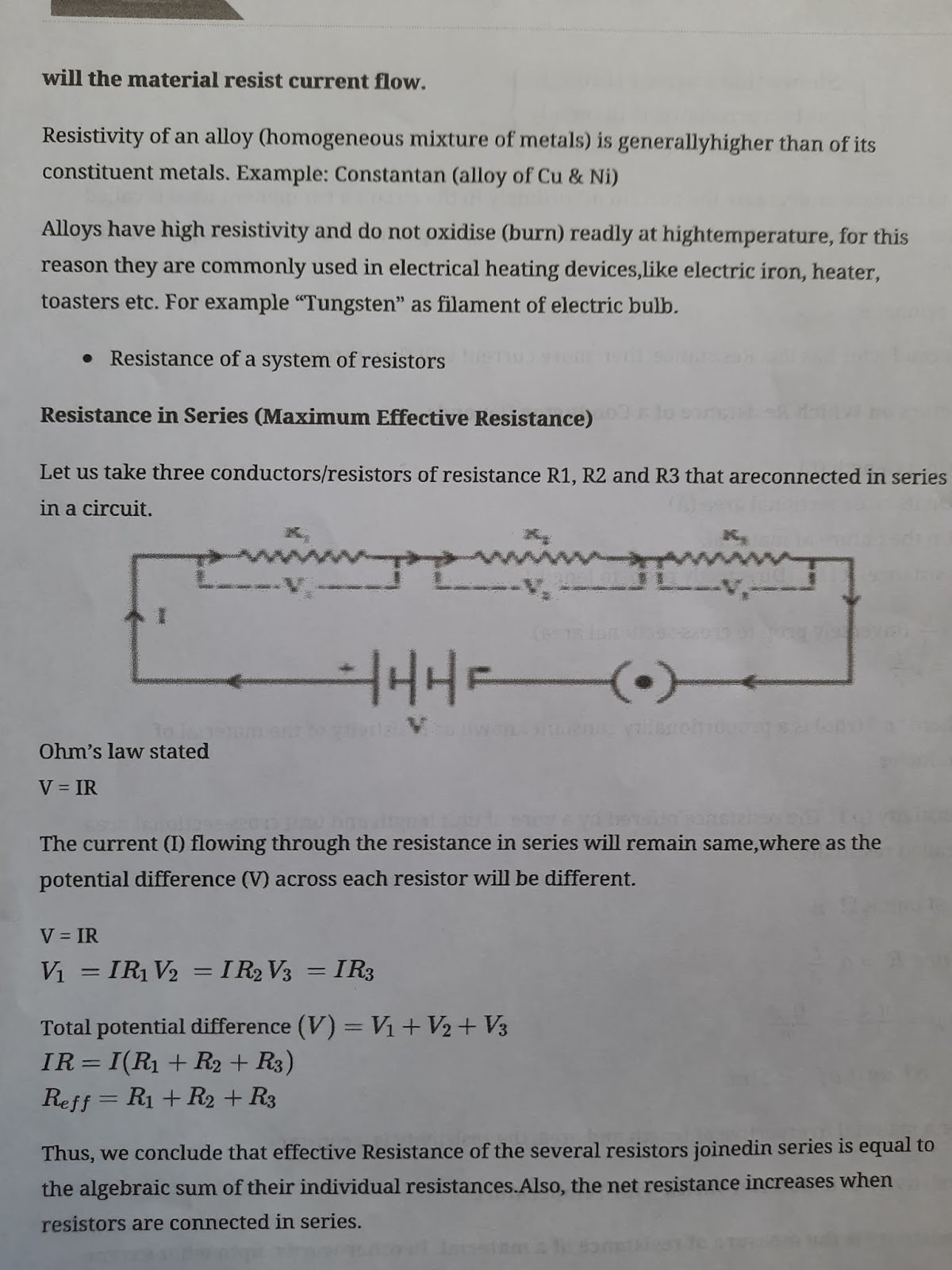 APS, Golconda | Priyanka Gupta: CLASS 10 / PHYSICS / ELECTRICITY / notes