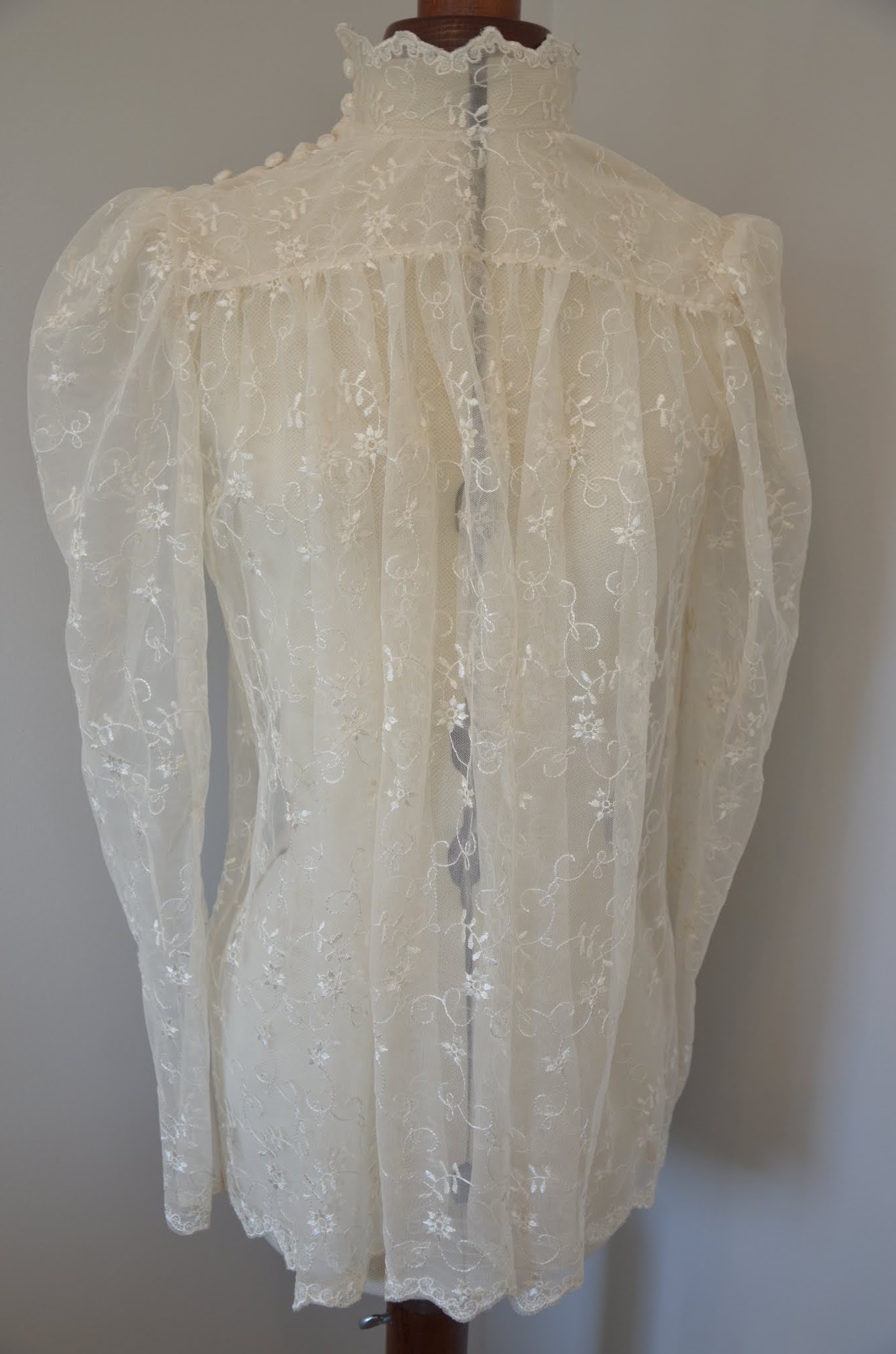 Edwardian Style Lace Blouse