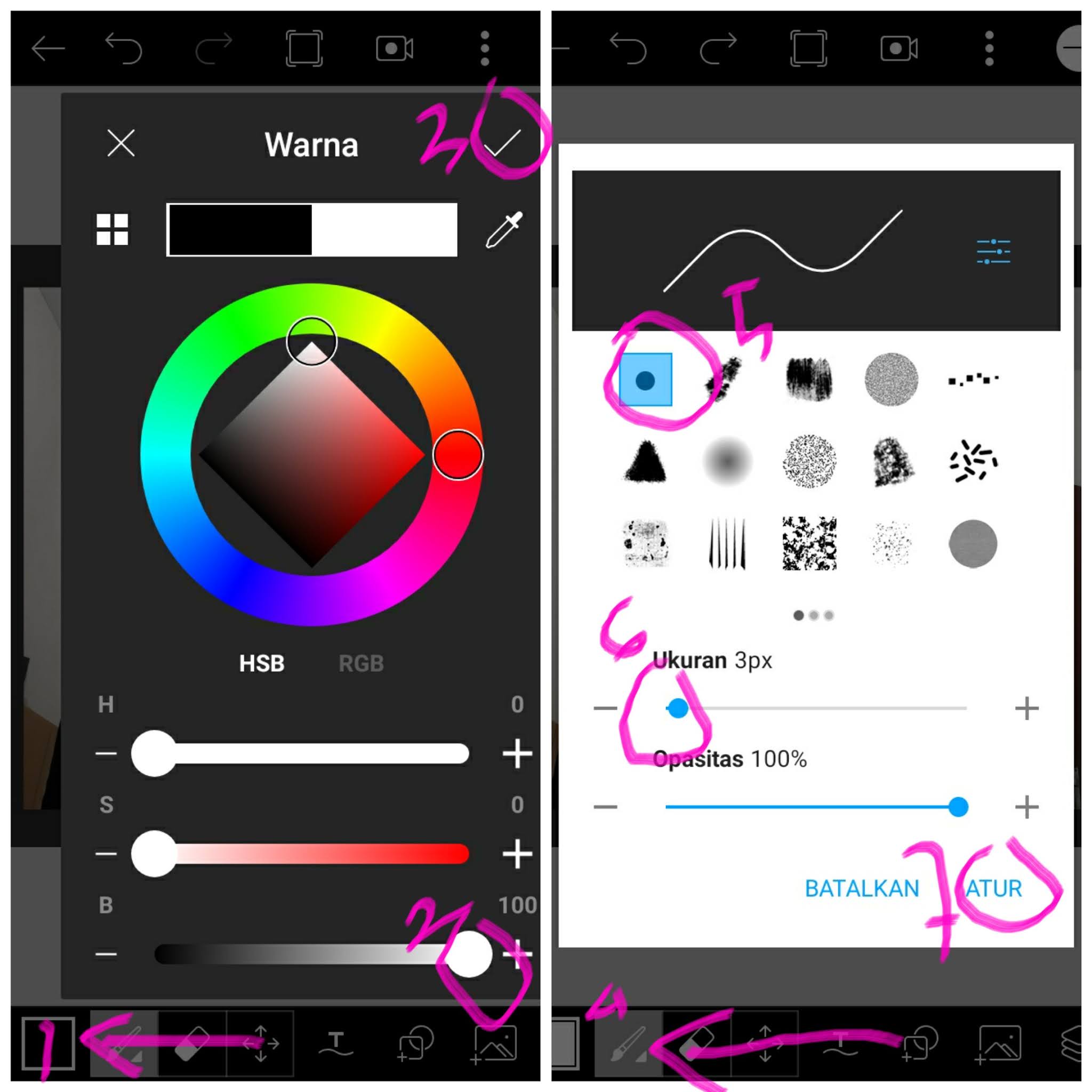 Cara Edit Foto Dark Line di Picsart (Picsart Tutorial) - TutorialDuaEnam