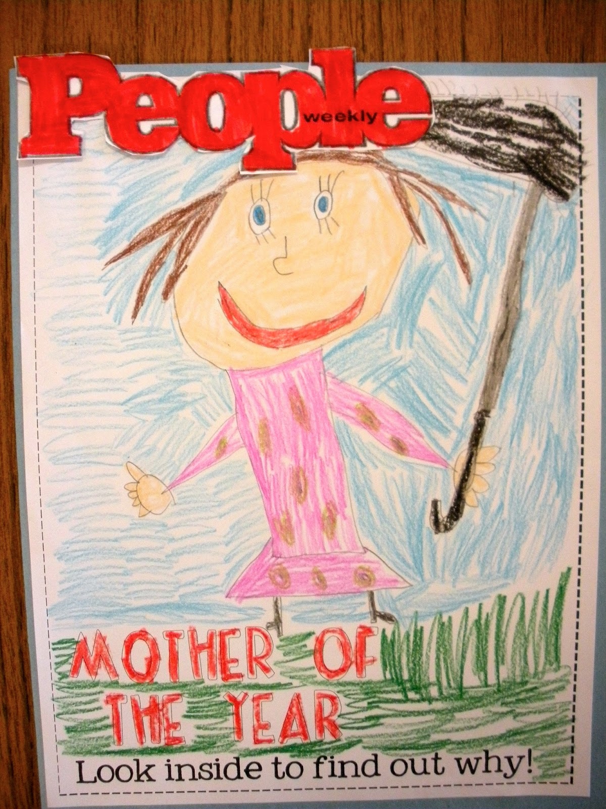 Happy Literacy!: People Magazine (Mom of the Year)