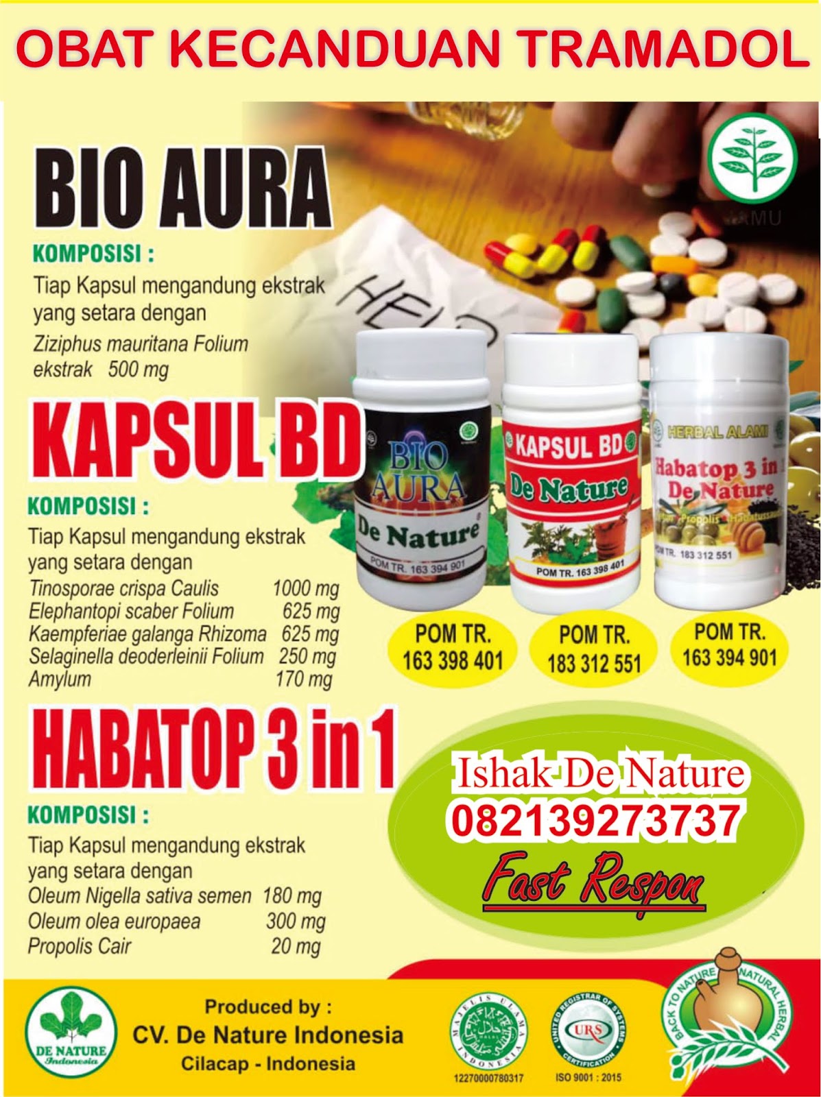 sinta strong: Obat Terapi Paling Ampuh Menghentikan Efek Sakau Tramadol ...