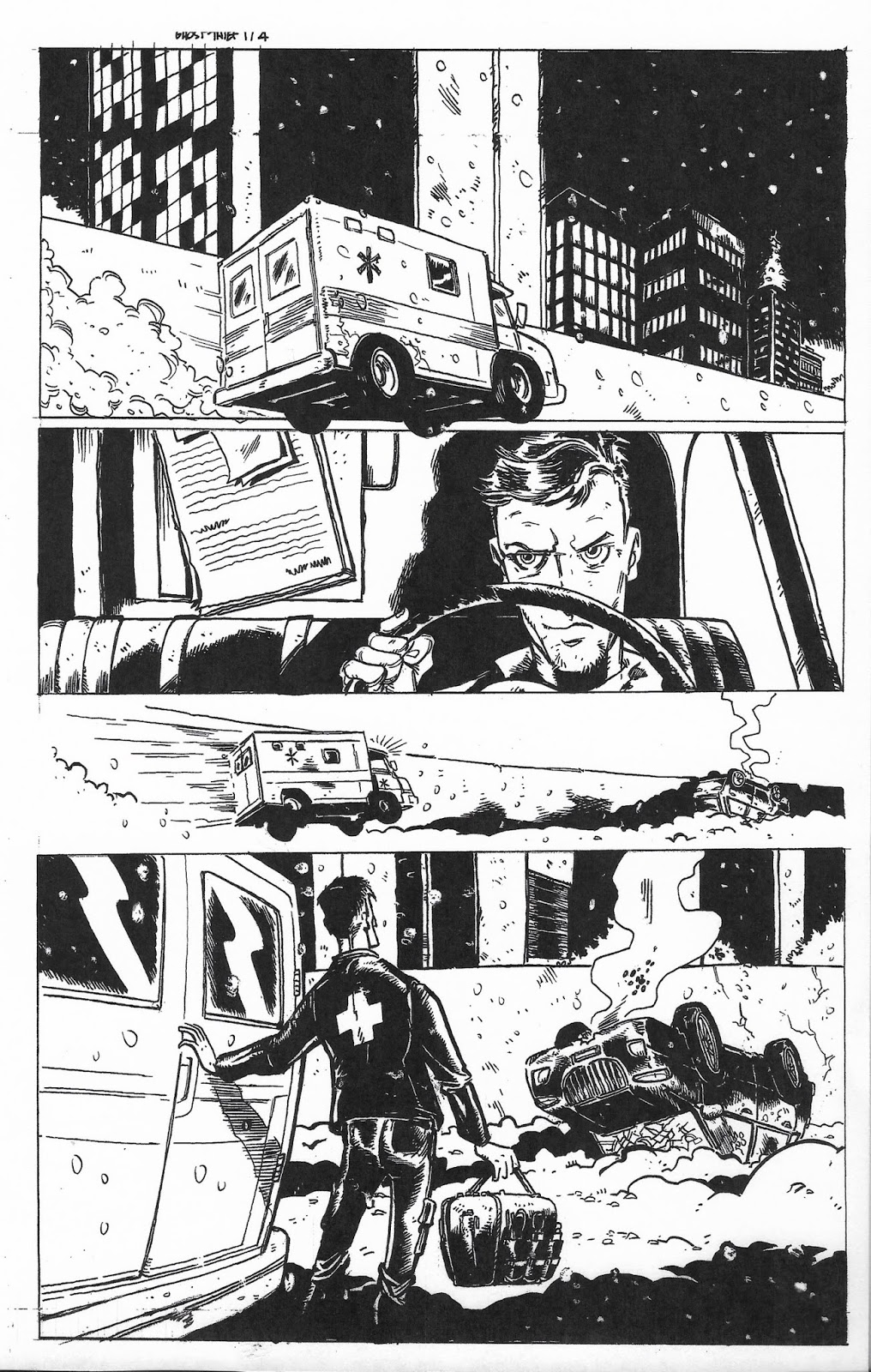 LauerOutage the official blog of Dan Lauer: some pages from Ghost Thief #1