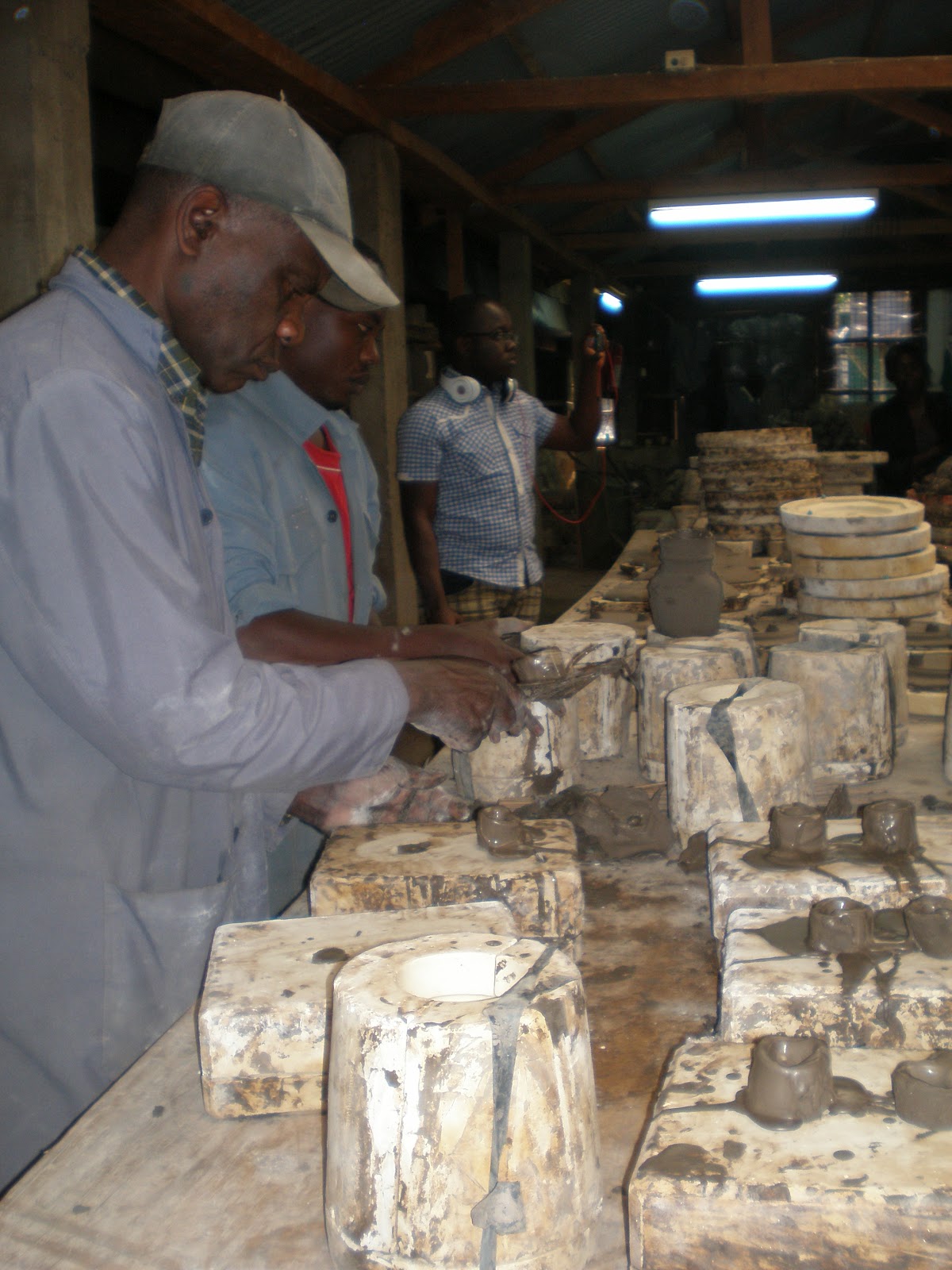 Jane's World: Pottery at Kazuri Beads in Kenya