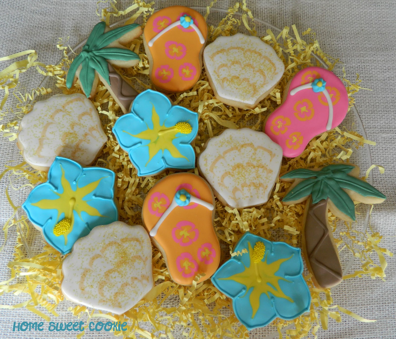 Home Sweet Cookie: Tropical Cookies