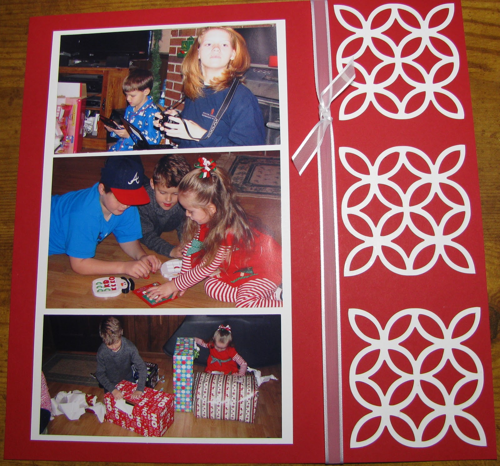 Stacy's Stampin' Spot: Christmas Gifts Two Page Layout