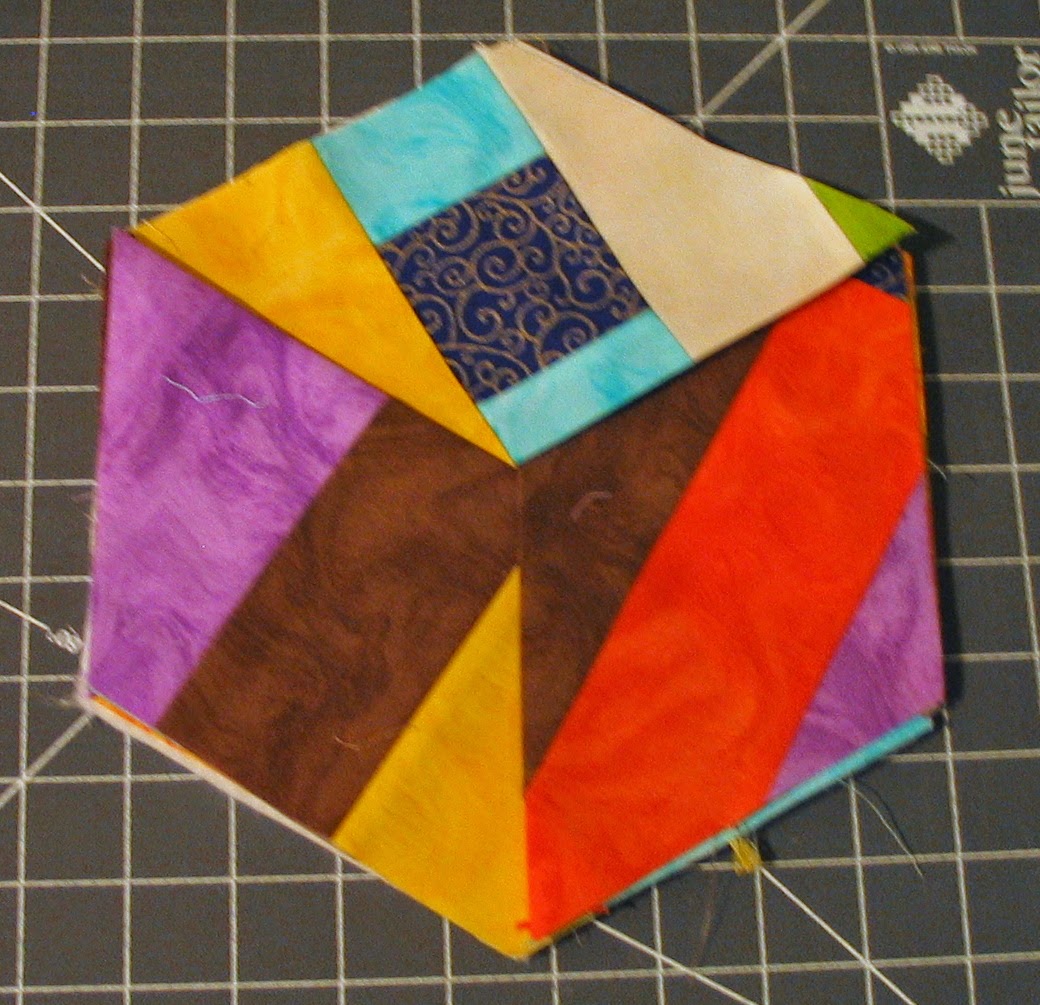 Potholders revisited: hexagon shaped