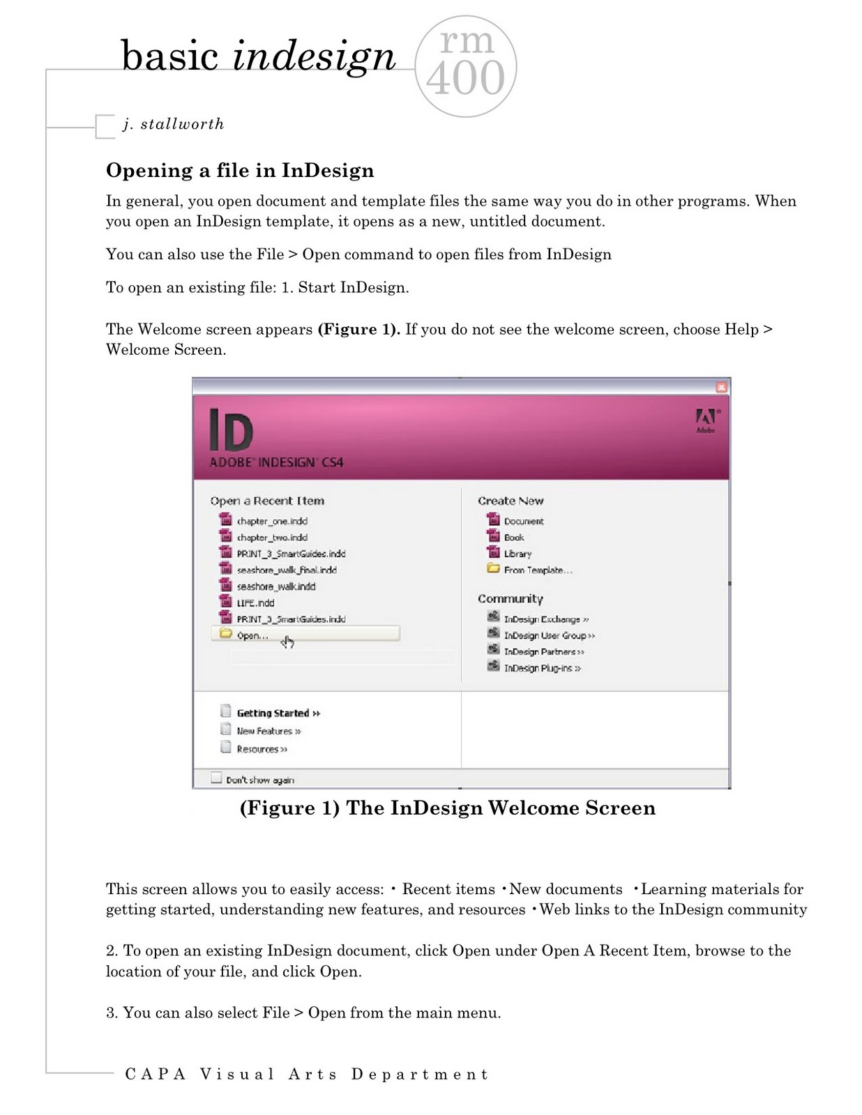 Room 316 InDesign: InDesign Toolbox - How To Set Up A Document