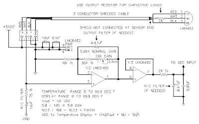 SAROS ELECTRONICS: LM34 PRECISION TEMPERATURE SENSOR