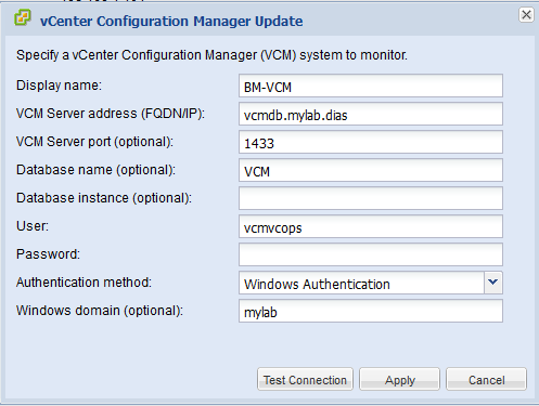 StorageGumbo: VCM Server Registration for vC Ops vApp 5.6