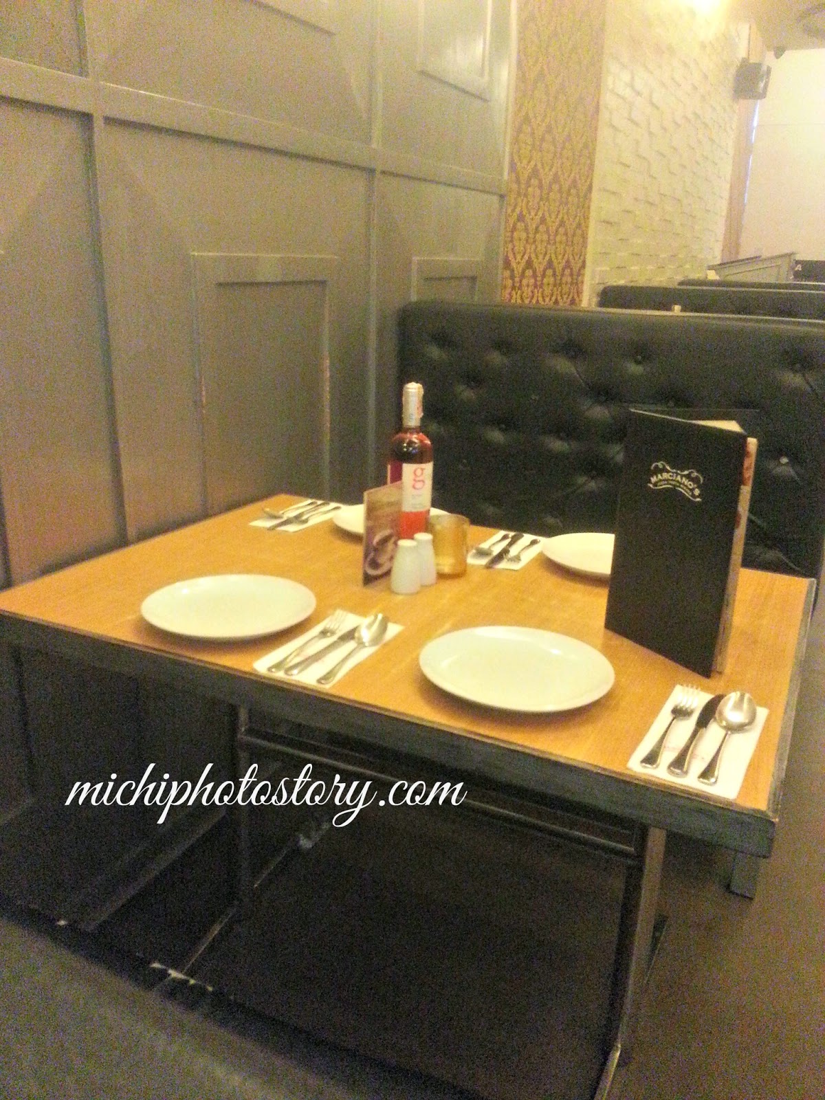 Michi Photostory: Lunch at Marciano’s