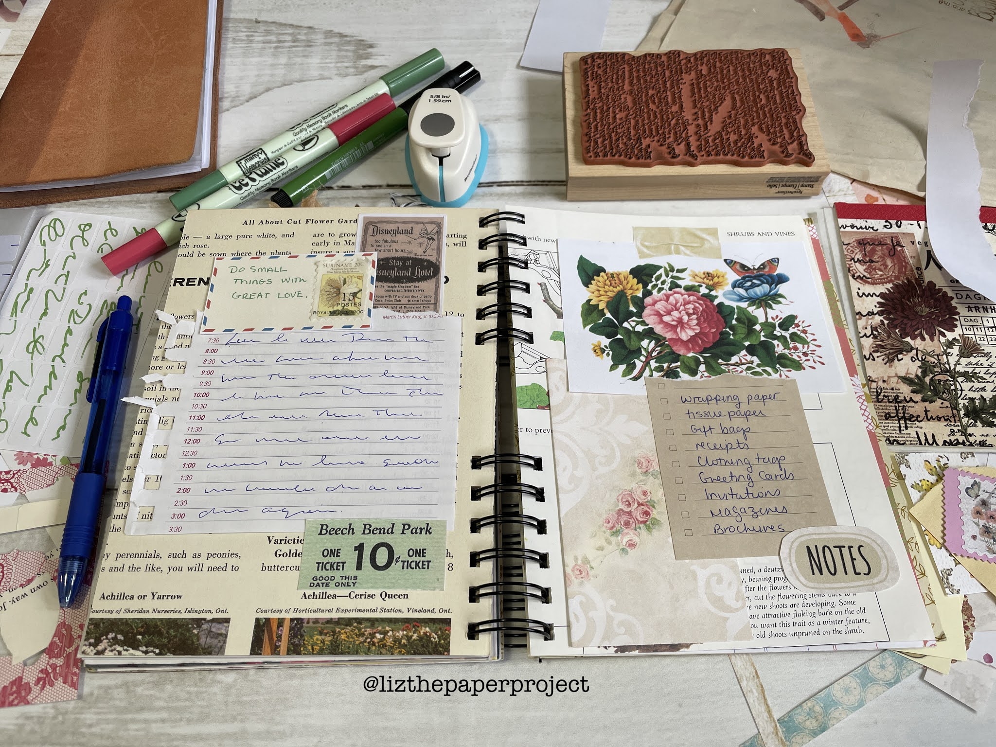 Liz The Paper Project: Creative Journaling For Relaxation