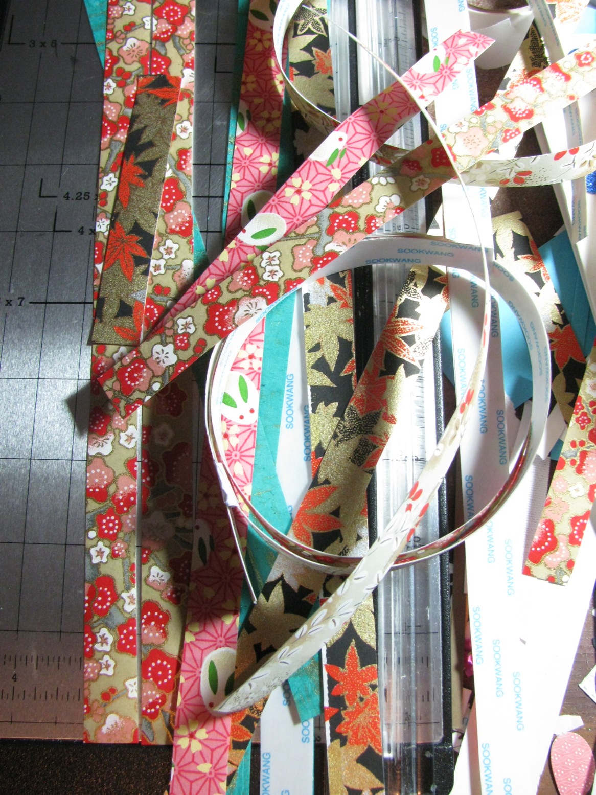 The Crooked Stamper: Homemade Paper Tape ala WOYWW